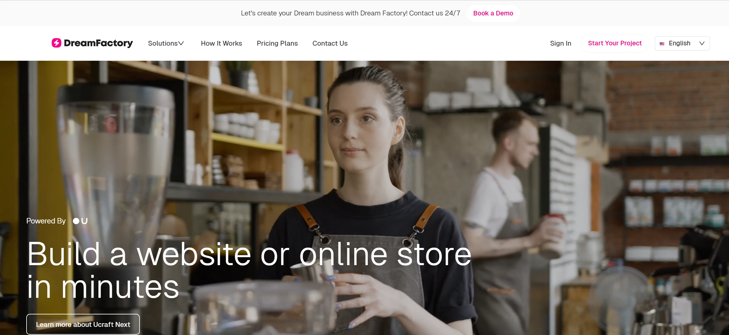 Ucraft Next: Intelligent eCommerce for Easy Online Selling | Dream Factory